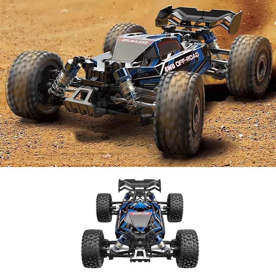 MJX HYPER GO 16207 HIGH SPEED RC BUGGY 1/16 BRUSHLESS 4WD 65KMH RTR 3S ...