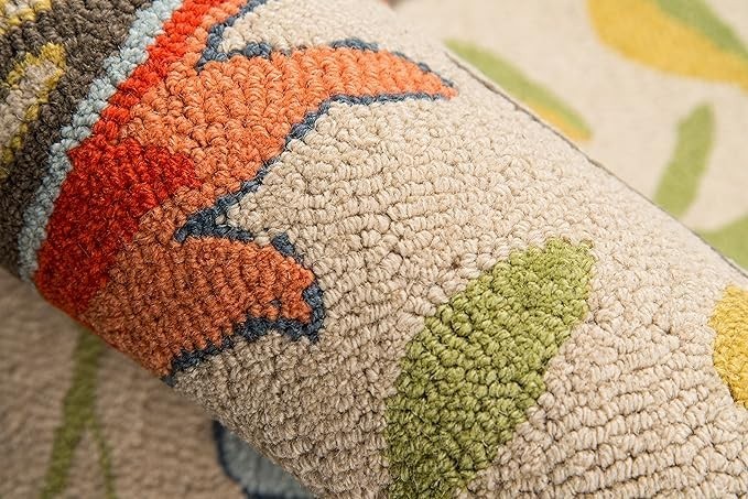 Collection, 100% Wool Hand Tufted Loop Cut Contemporary Area Rug | eBay UK