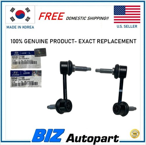 GENUINE ! REAR STABILIZER LINK SET FOR 15-19 SONATA 16-19 KIA #55530 ...