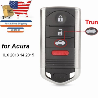 313.8Mhz Proximity Remote Car key Fob FITS Acura ILX 2013 14 2015 ...