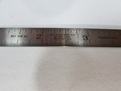 Rules - Machinists Scale Ruler