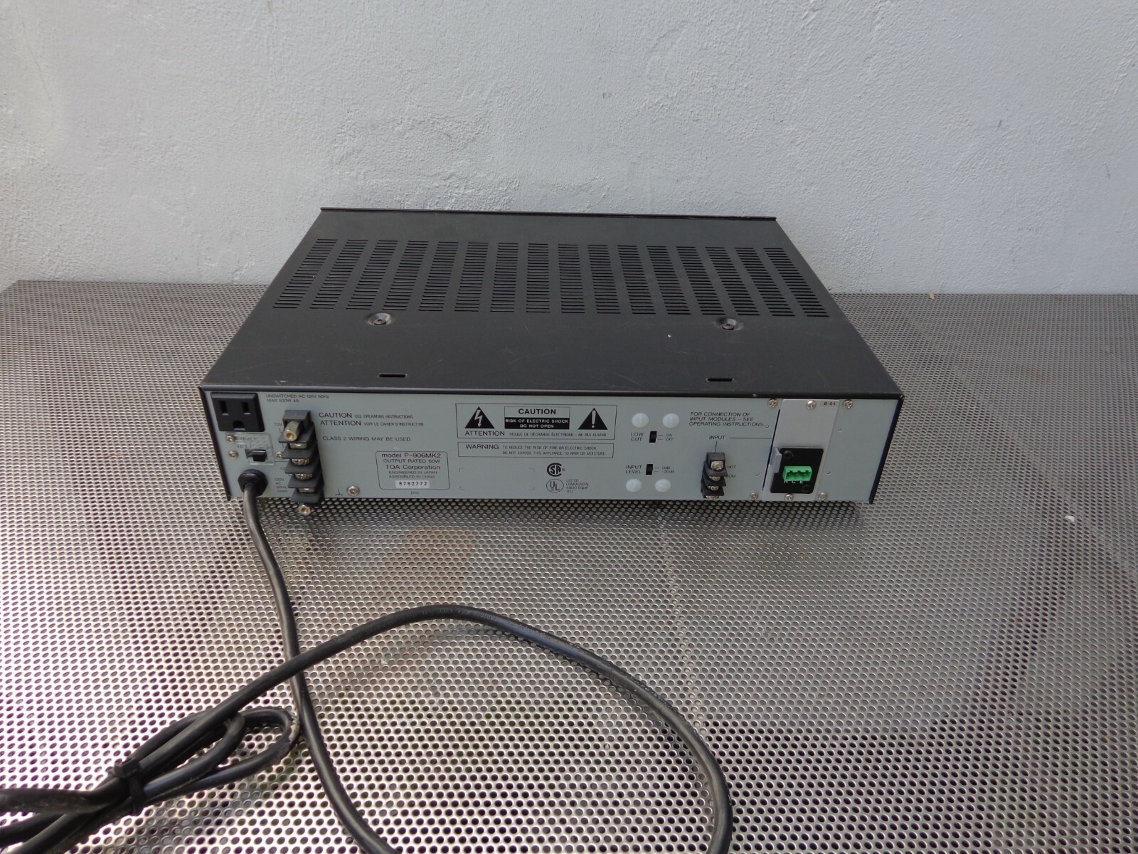 TOA Power Amplifier P-906MK2 | eBay