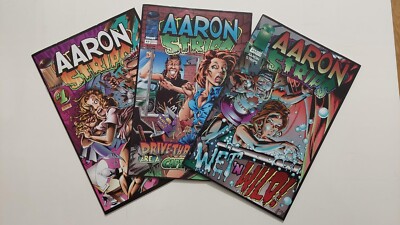 Comics x3: AARON STRIPS #1, #2, #3, Image Comics, 1997, Aaron Warner ...
