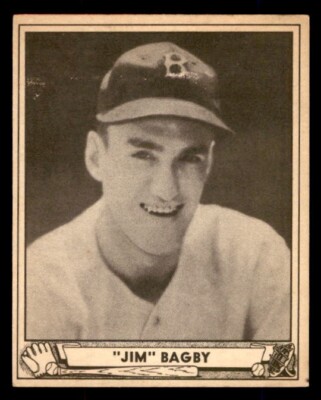 1940 Play Ball Baseball #32 Jim Bagby EX *d2 | eBay