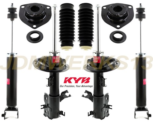 KYB 4 STRUTS SHOCKS STRUT MOUNTS BOOTS KIT for NISSAN ALTIMA 3.5 V6 02 ...