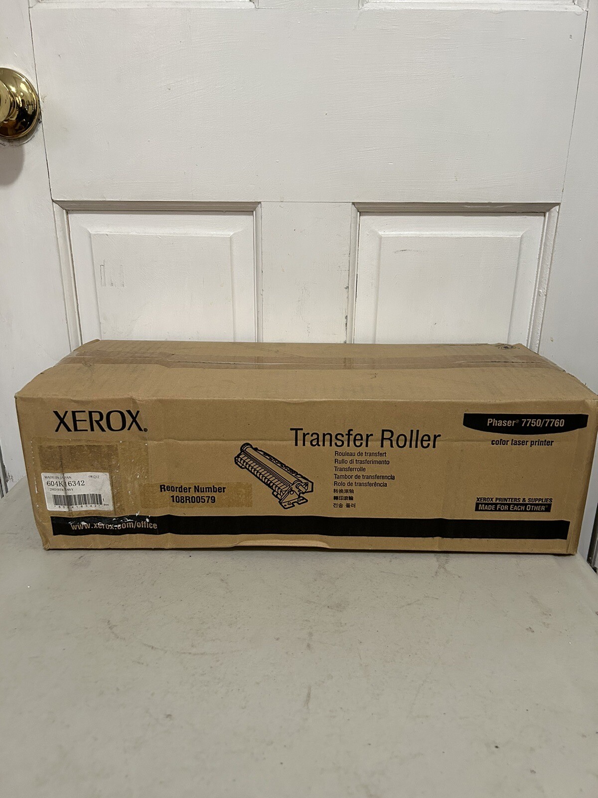 New OEM Xerox 108R00579 Transfer Roller Assembly for Phaser 7750 7760 ...