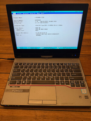 LOT OF 10 Fujitsu LifeBook T726 2-in-1 Laptops i7-6600U 2.6GHZ 4GB ...