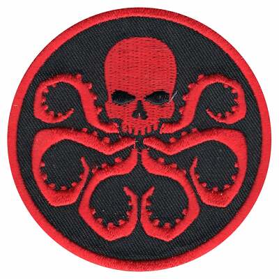 Official Marvel Comics Hydra Symbol Crest Iron on Applique Patch | eBay