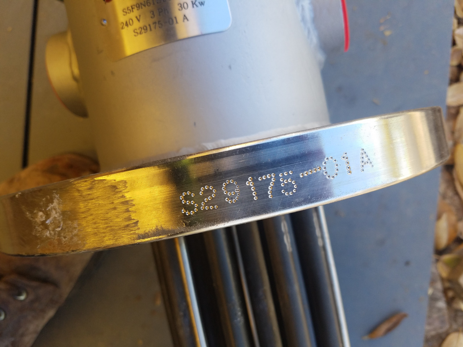 New GAUMER Flanged Heater S29175-01 A, 240V, 3Ph, 30Kw, 68" | eBay