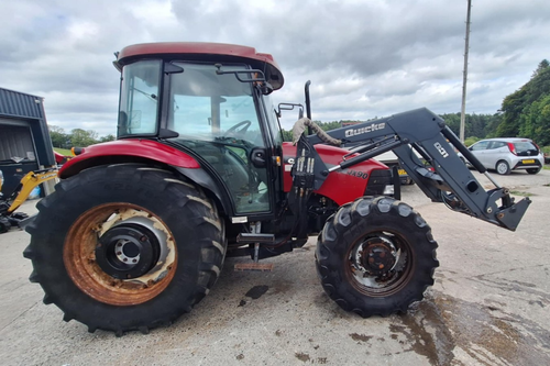 Case JX90 tractor with quickie Q31 loader 2100hrs recorded £24995+vat ...