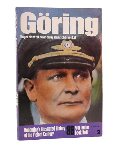 Roger Manvell, Heinrich Fraenkel GORING 1st Edition 1st Printing | eBay