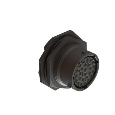 1PC AMPHENOL SINE SYSTEMS RTS714ND8S03 Connector, Recept, jam nut, PC ...