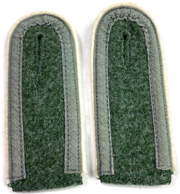 WWII GERMAN HEER ARMY INFANTRY JR. NCO TUNIC SHOULDER BOARDS-SUBDUED ...