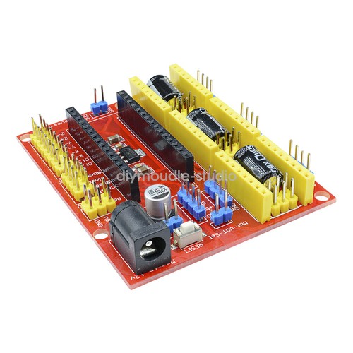 CNC Shield V4 Engraving Machine Stepper Motor Driver for Arduino GRBL ...