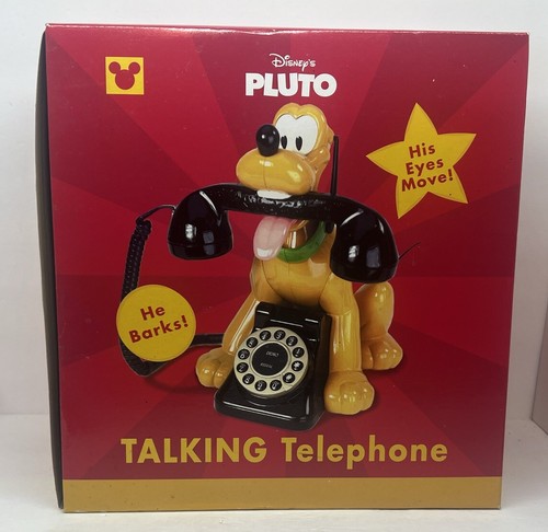 Vintage Disney "Pluto" Talking Telephone - New | eBay