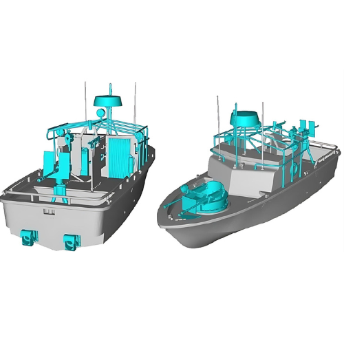 PBR PATROL BOAT RIVER MK II 3D ship model | eBay