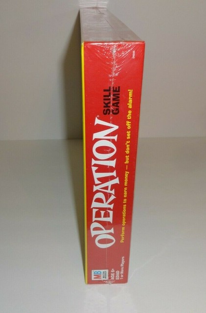 Operation Board Game Cavity Sam Brain Freeze 2003 Milton Bradley 100 ...