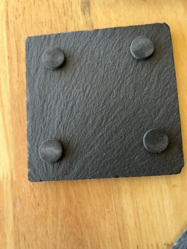 Las Vegas Raiders Slate Square Coaster Set of 4 Excellent Gift ...