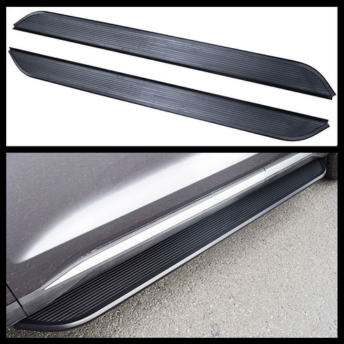 2 pcs Black Running Board Side Step Nerf Bar for Jaguar F-PACE 2016 ...