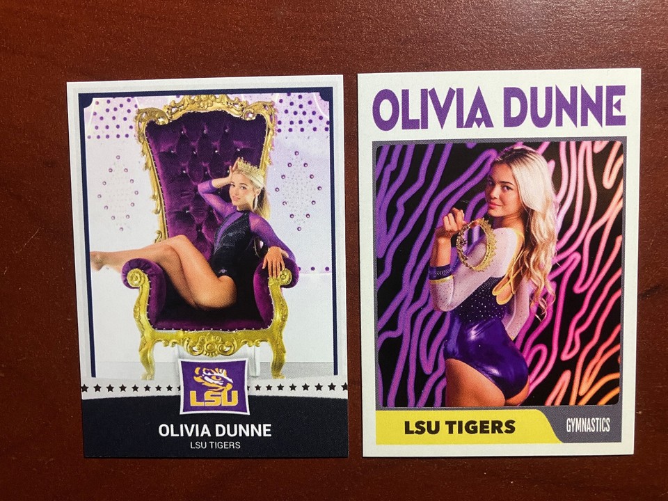 Lot of 2 Custom Olivia Dunne Trading Cards You Pick (OD-01) | eBay