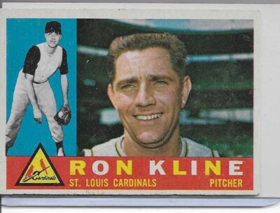 Topps 1960 Ron Kline # 197 EX | eBay