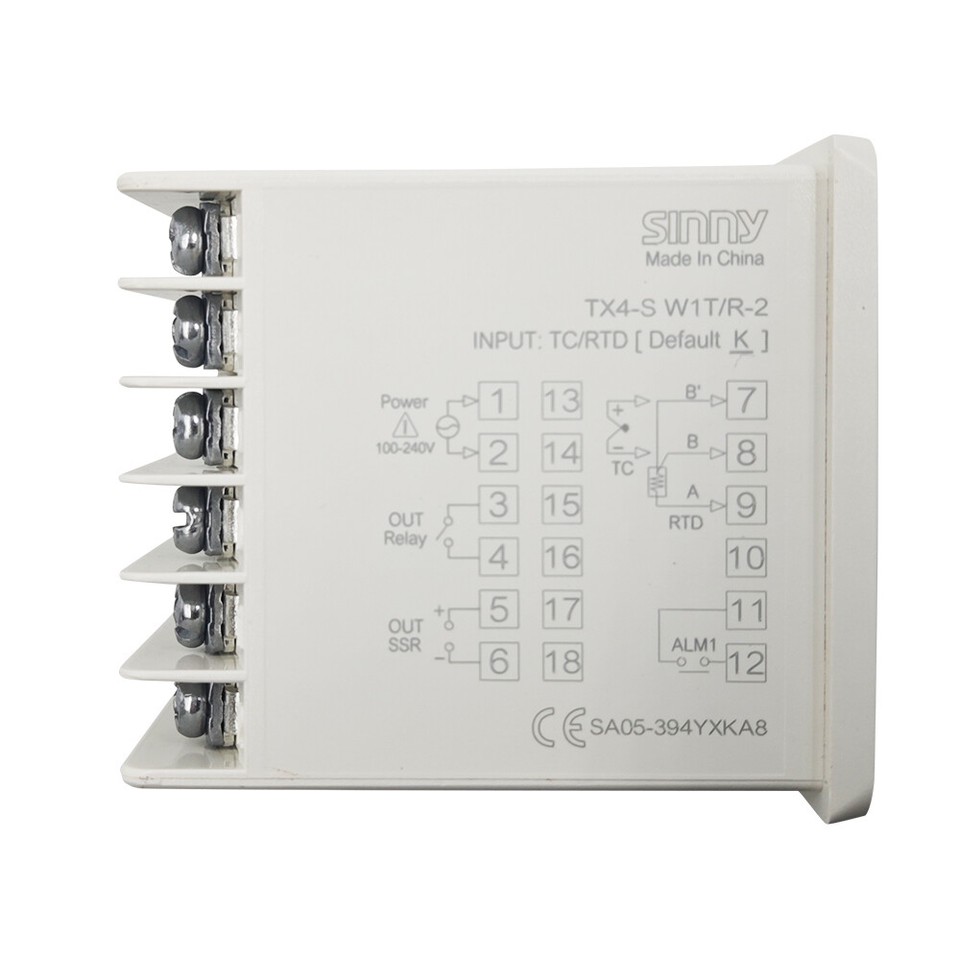 100-240VAC/DC Digital Temperature Controller TX4-S PID control ...