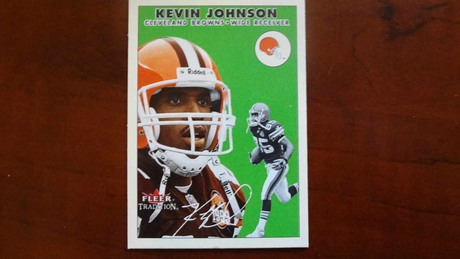 2000 FLEER TRADITION # 1 KEVIN JOHNSON FOOTBALL CARD | eBay