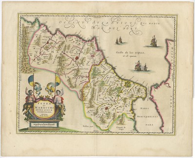 1900-Now - Map Of Morocco
