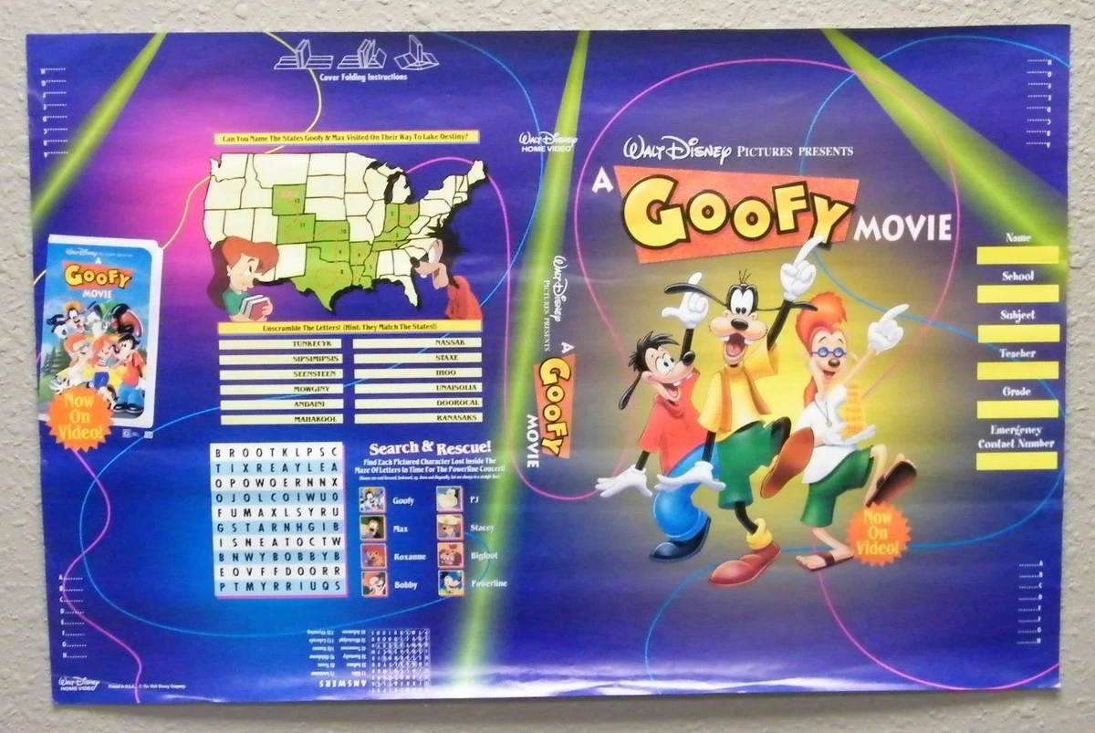 A Goofy Movie Dvd Menu