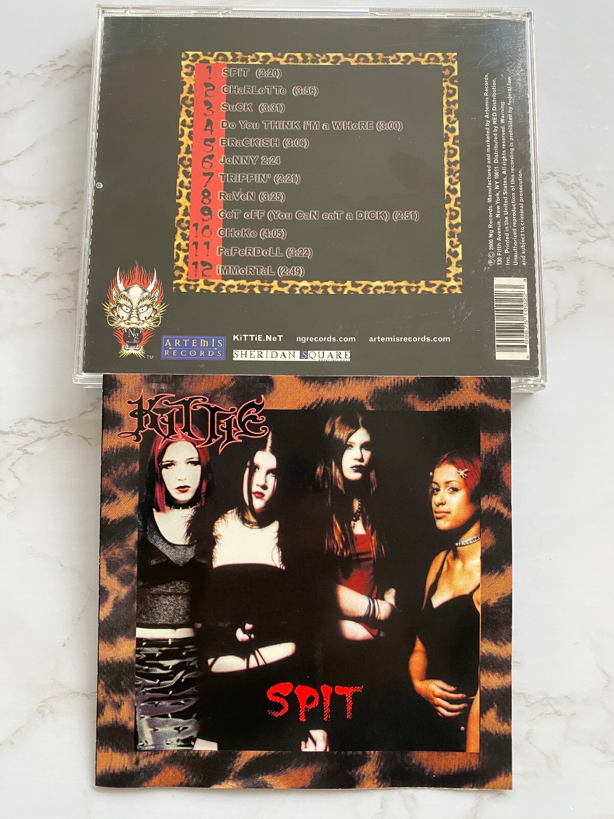 Spit [PA] by Kittie (CD, Jan-2000, Artemis Records) for sale online | eBay