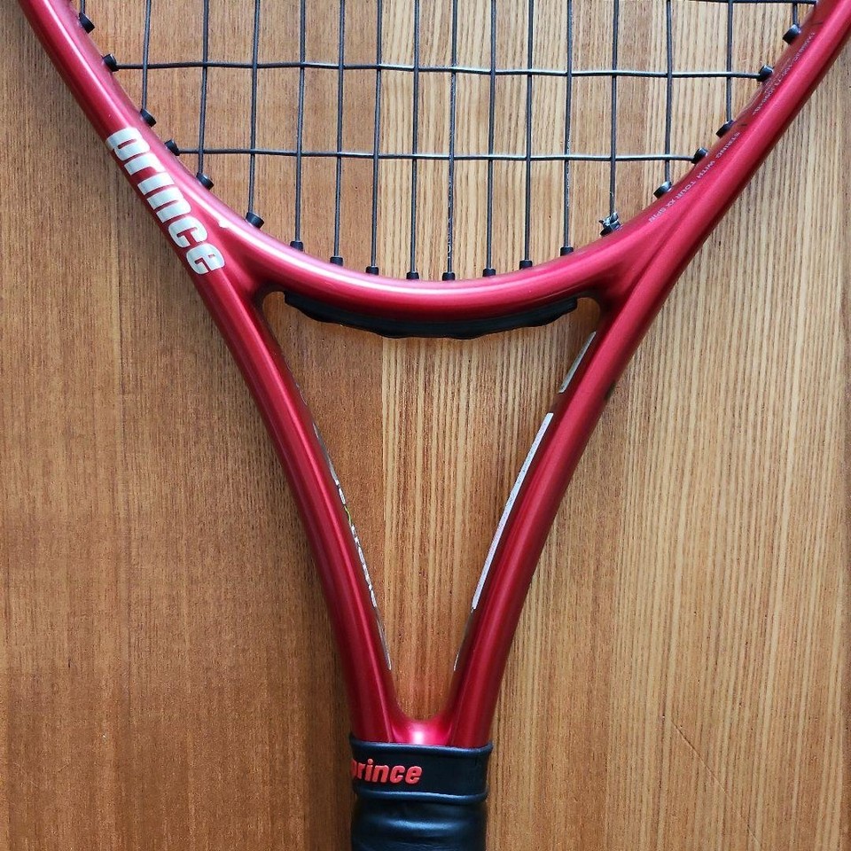 Prince BEAST O3 Tennis Racket 100sq.in 300g G2 Red Used | eBay