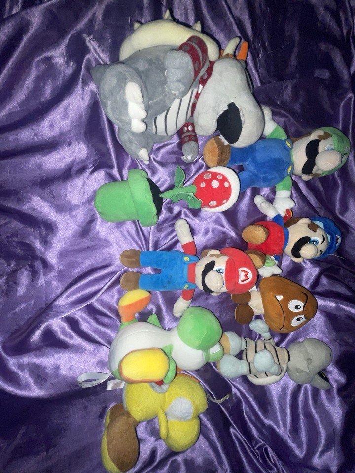 Mario plushies | eBay