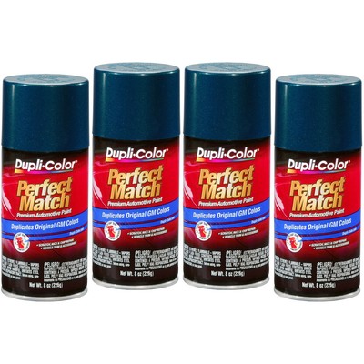 Duplicolor BGM0518 (4-Pack), Aerosol Paint for GM WA177B Metallic ...