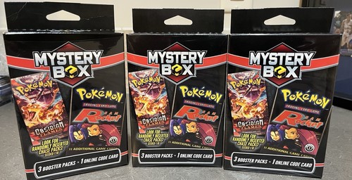 Pokemon Walmart Mystery Boxes Booster Packs (Seeded Chase Pack 1:10 ...