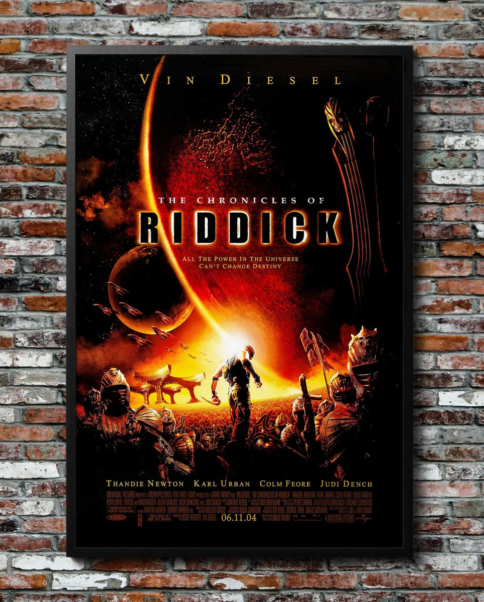 Riddick 3 Movie Poster