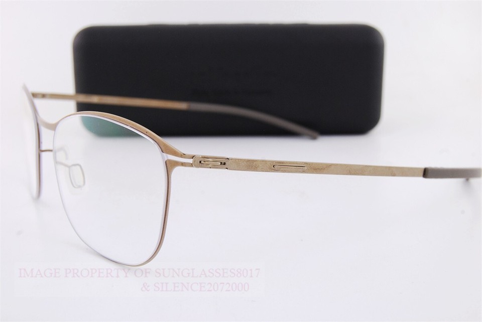 Brand New ic! berlin Eyeglass Frames Sahel Shiny Bronze Made in Germany ...