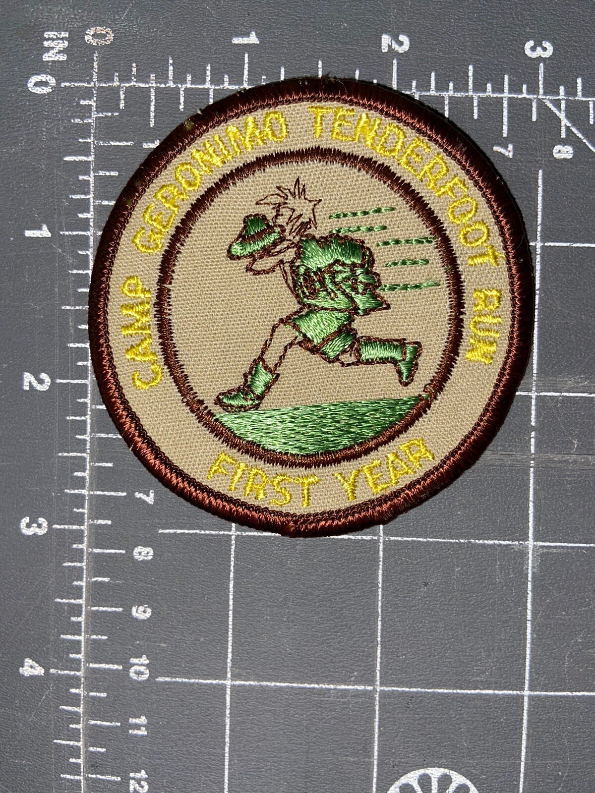 Grand Canyon Council Camp Geronimo Tenderfoot Run 5K First Year Boy Scouts Patch | eBay