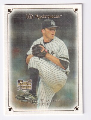Phil Hughes 2007 Upper Deck Masterpieces Card #77 Rookie | eBay