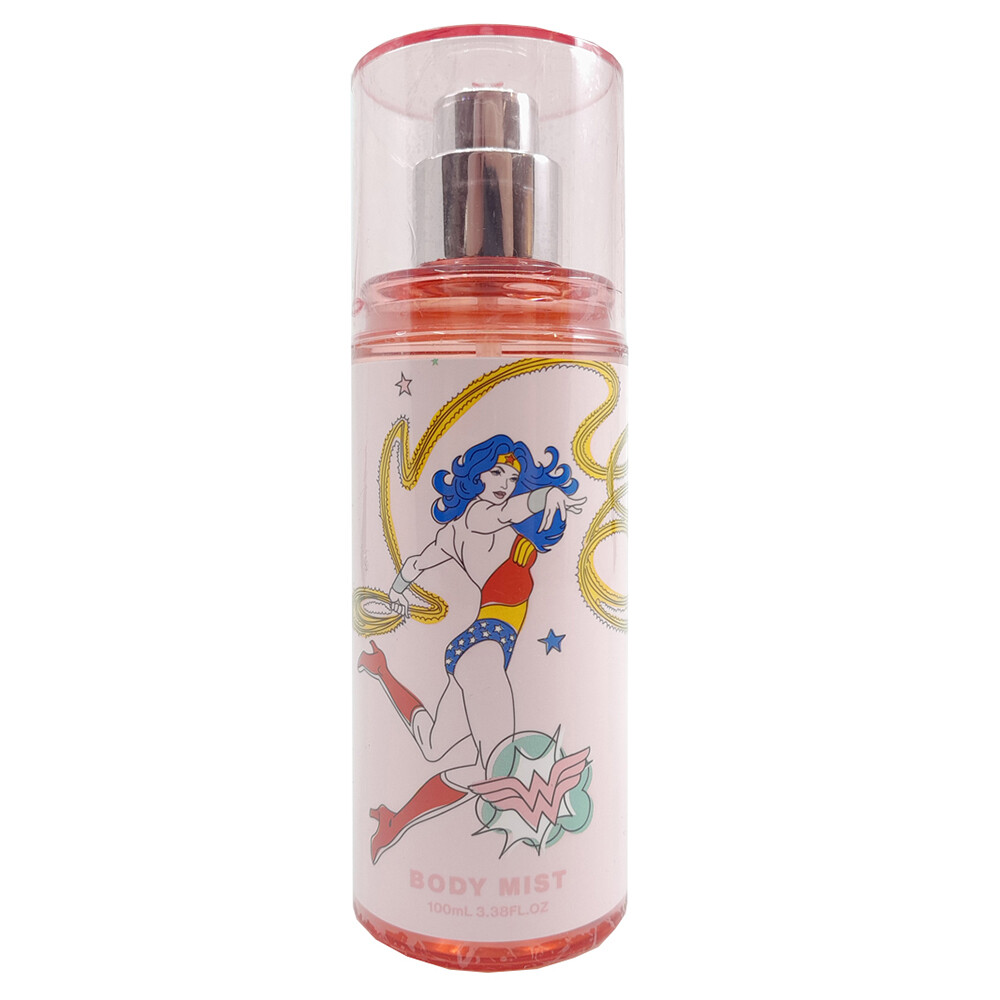 Wonder Woman 100ml Kids Body Mist Pleasant Fragrance Spray Bottle ...