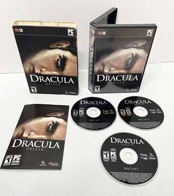Dracula Origin PC Game 2008, Complete with Slipcover - Adventure Company 625904570758| eBay