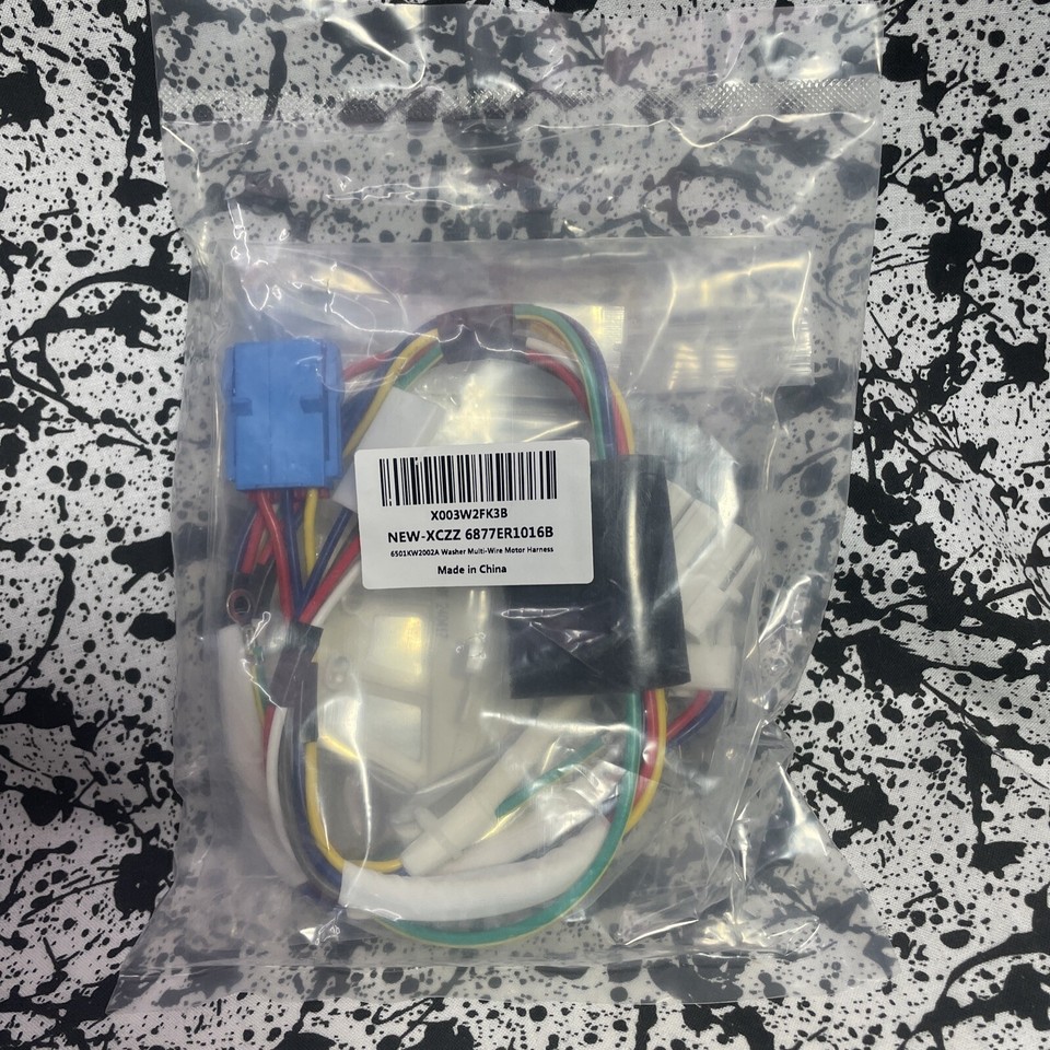 LG Washer Compatible Motor Wiring Harness 6877ER1016B & 6501KW 2002A ...