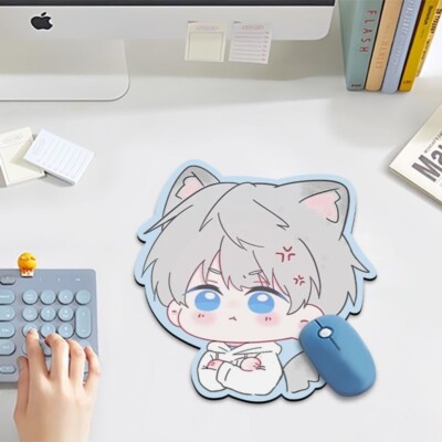 Colleagues Love and Deepspace Mouse Pad Work Desk Xavier Mouse Mat Q ...