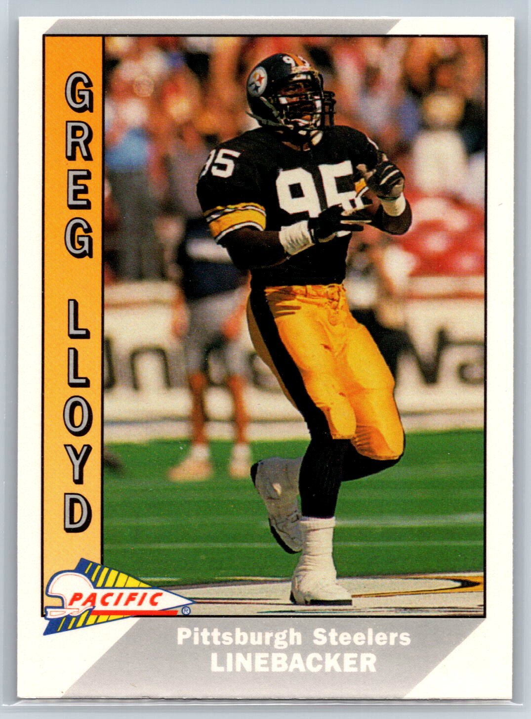 1991 Pacific Greg Lloyd Pittsburgh Steelers #429 | eBay