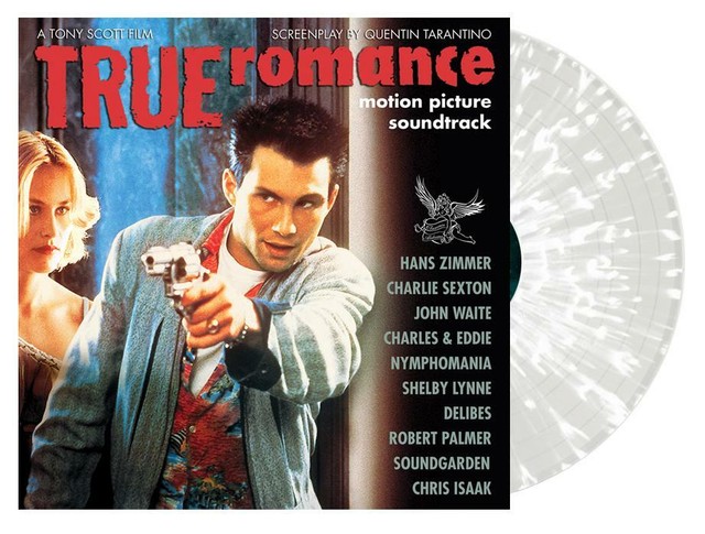 True Romance -soundtrack LP 25th Ann. Clear Colored Vinyl With White ...