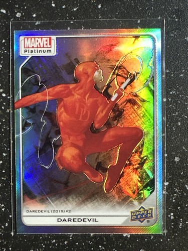 Daredevil #114 2023 Upper Deck Marvel Platinum Rainbow Parallel | eBay