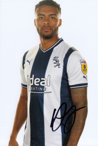 Darnell Furlong Hand Signed West Bromwich Albion 6x4 Photo West Brom ...
