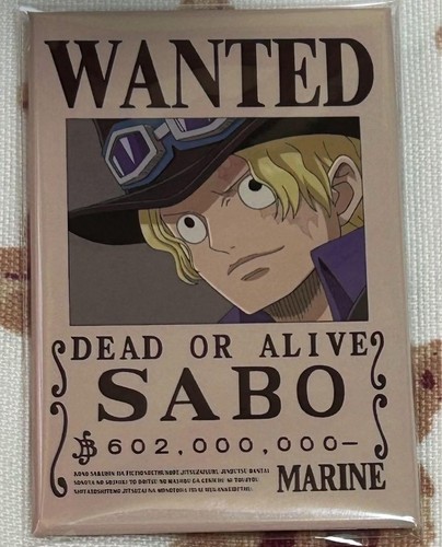 One Piece Wanted Letter Sabo | eBay