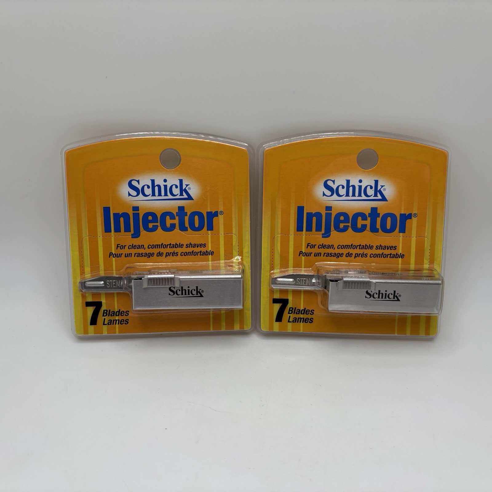 *SEALED* LOT OF 2 Schick Injector Shaver Blades (7 Blades Each = 14 ...
