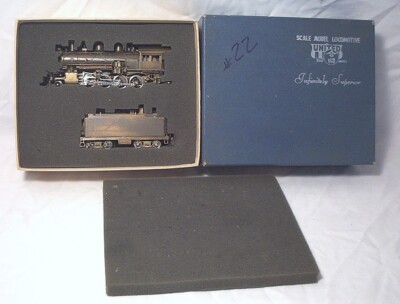 ATLAS IND. / UNITED / PFM BRASS HO POWERED UNDEC SF 2-8-0 STEAM ENGINE ...