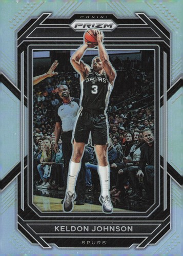 2022 NBA Prizm #211 Keldon Johnson Silver (C3) | eBay